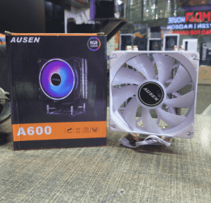 AUSEN A600 6 Heatpipe CPU Cooler White RGB - AMD House - PC Gaming ...