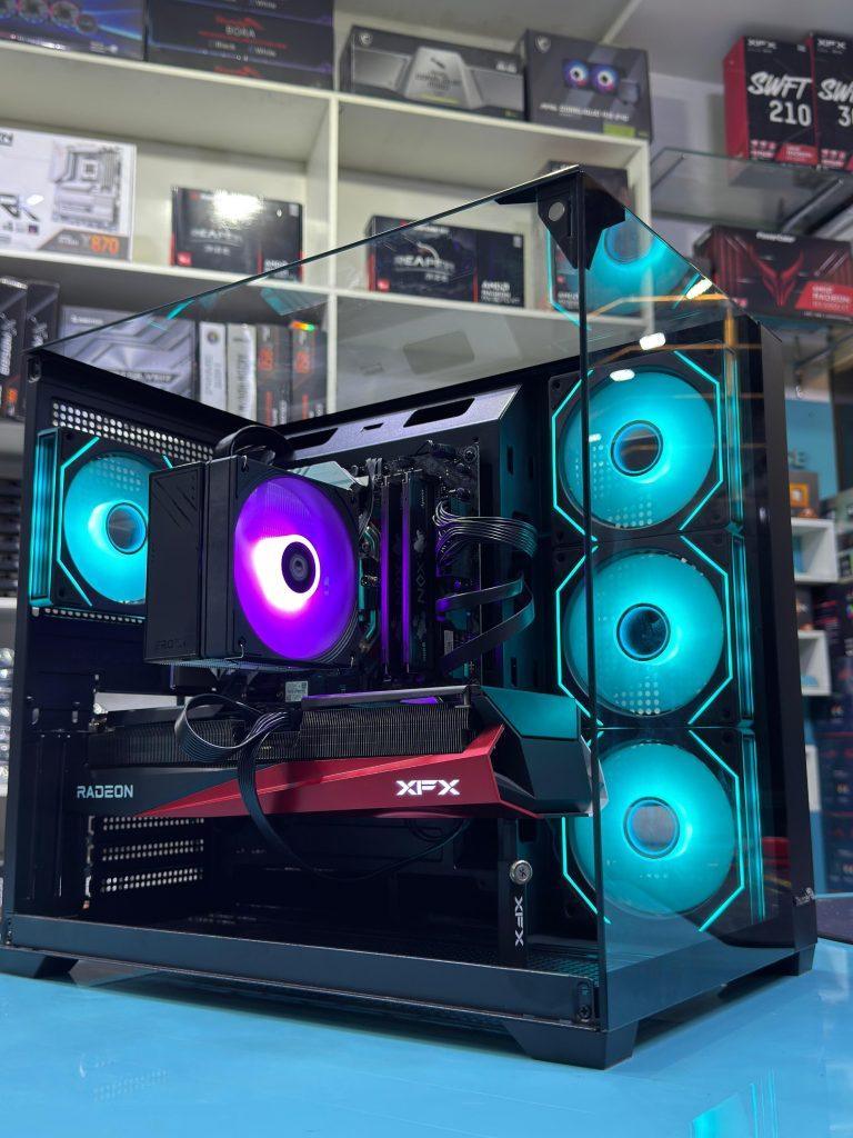 Thunder Battle Station ATX PC Case with 4x infinity argb Fans( 360mm ...