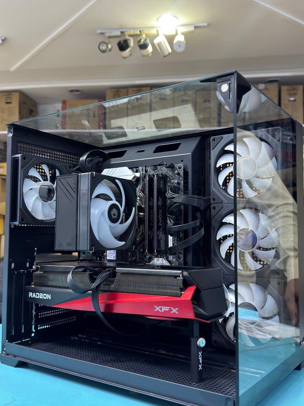 Thunder Battle Station ATX PC Case with 4x infinity argb Fans( 360mm ...