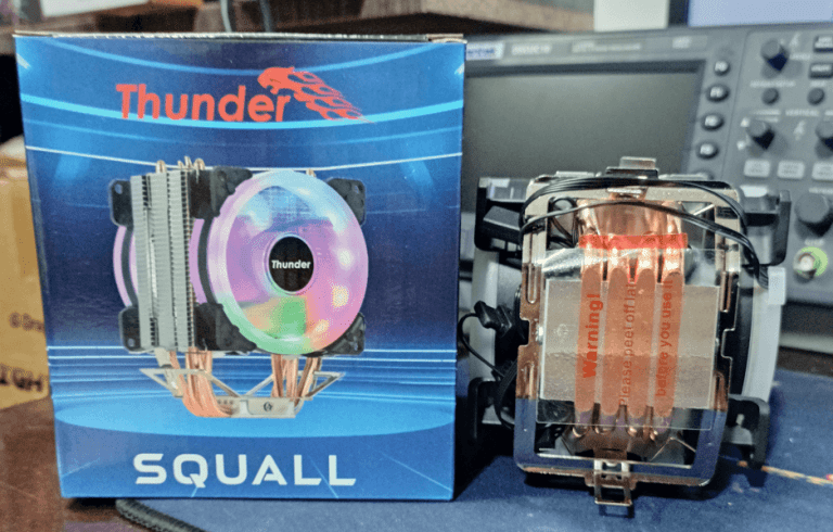 Thunder Squall 4 Direct Contact Heatpipes Dual Fan CPU Cooler - AMD ...