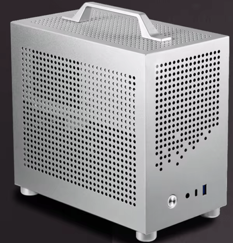 SKTC A17 Mini-ITX PC Case White (for ITX builds Only) - AMD House - PC ...