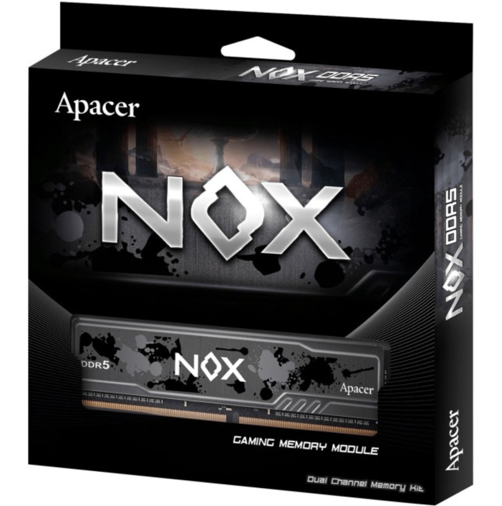 Apacer NOX 32GB 16GBx2 DDR5 5200MHz RAM with Heatsink new in 1yr wty ...