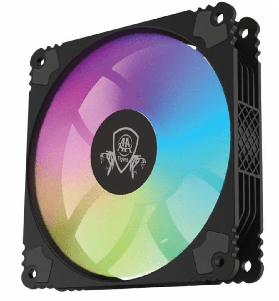 AA-Tigers PC Case Fan 120mm Static RGB - AMD House - PC Gaming products ...