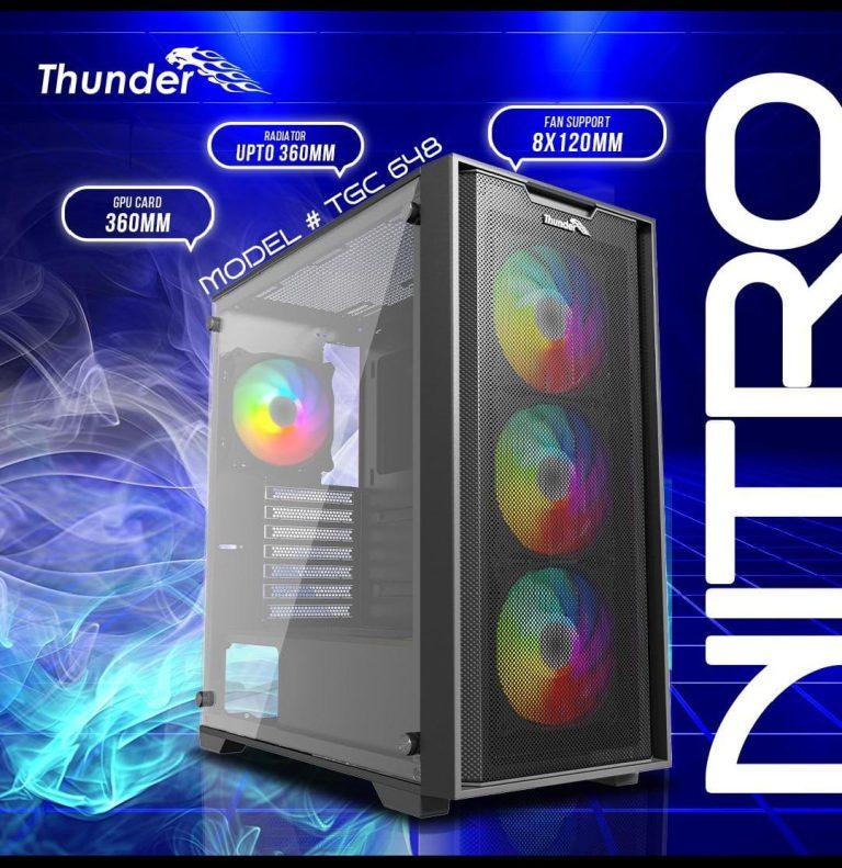Thunder Nitro ATX PC Case with 4x Infinity Mirror RGB Fans - AMD House ...