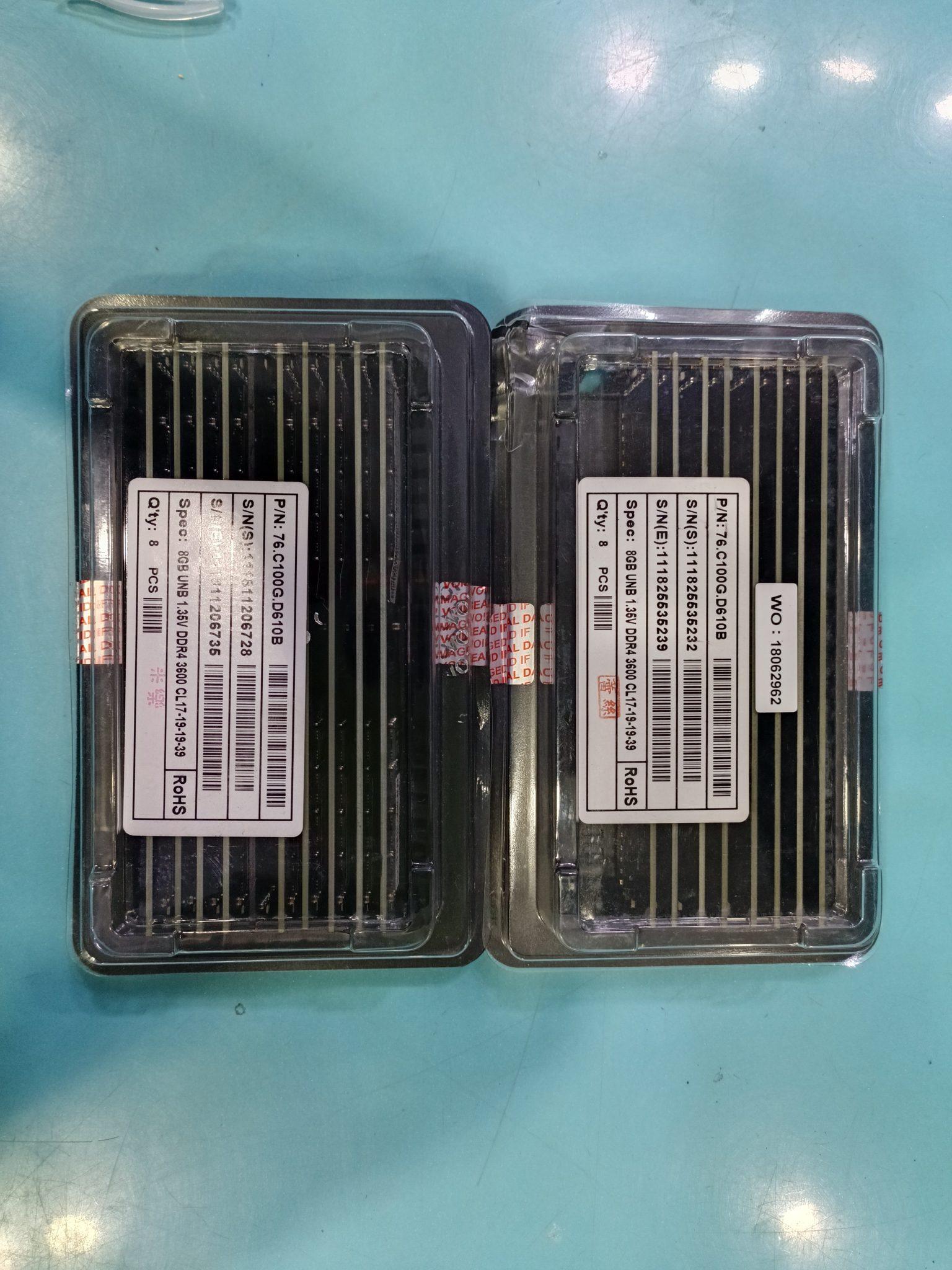Apacer DDR4 16GB 8GBx2 CL18 3600Mhz XMP OEM RAM new Kit in 10 month ...